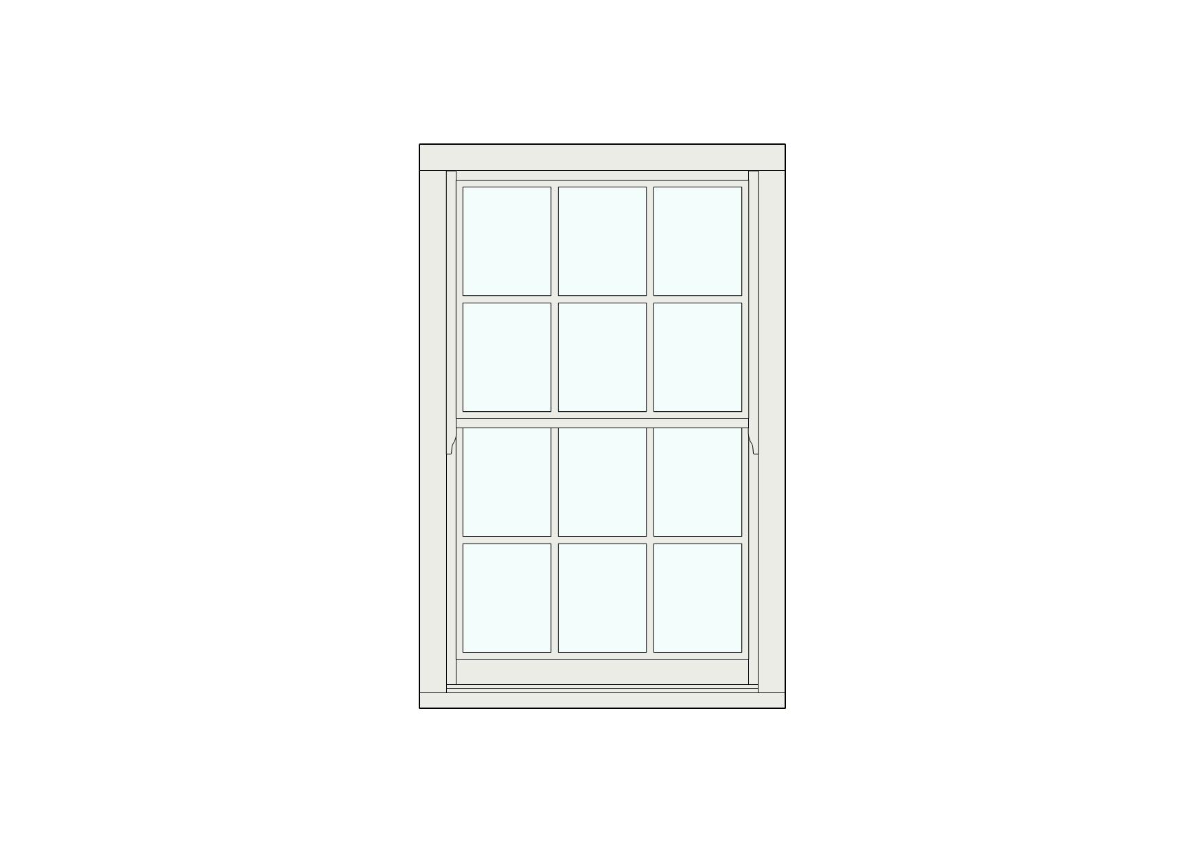 Single Sash Window | Classic Timber Window for Small Spaces