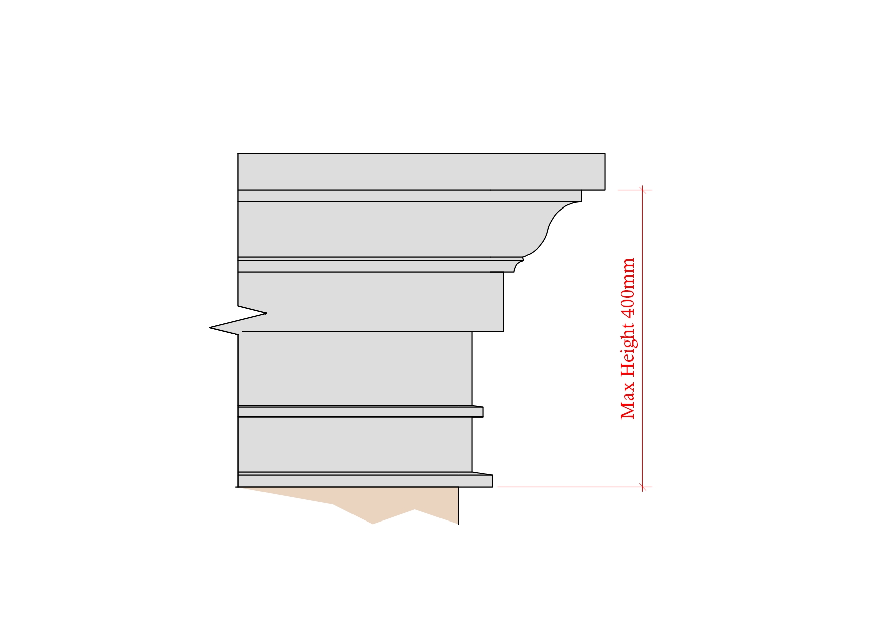 Parapet Cornice | Elegant Architectural Features for Orangeries