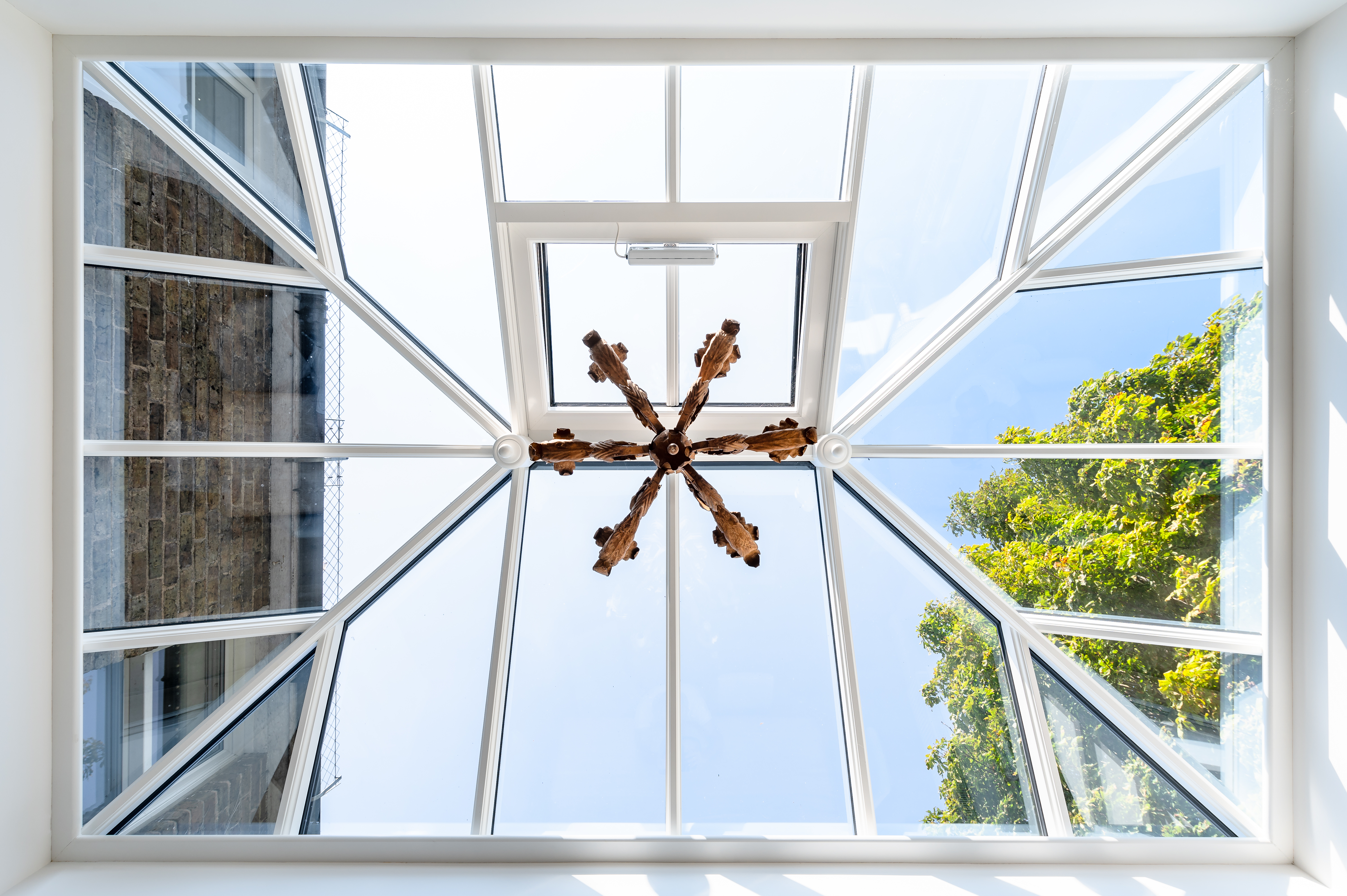 Argyle Roof Lantern | Square 8-Pane Timber Lantern