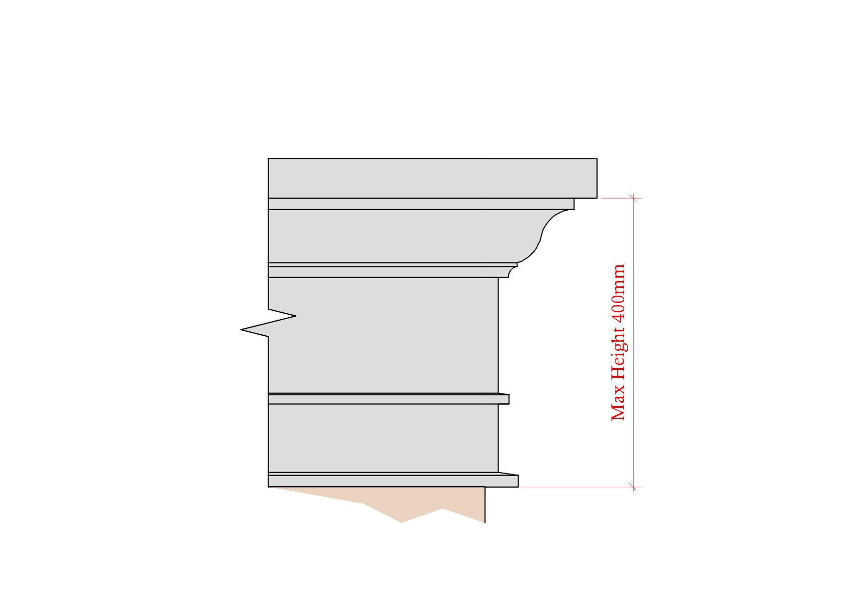 Parapet Cornice | Elegant Architectural Features for Orangeries