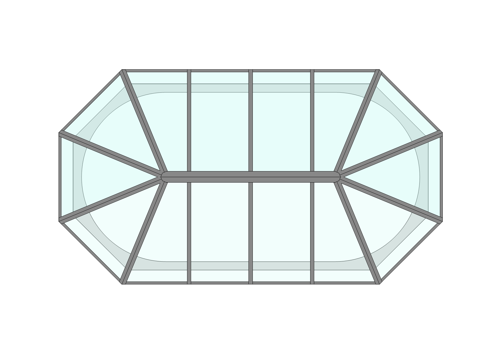 Elongated Octagon Roof Lanterns | Tailored for Elegance